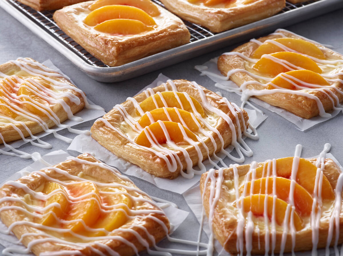 Peaches ‘N Cream Danish