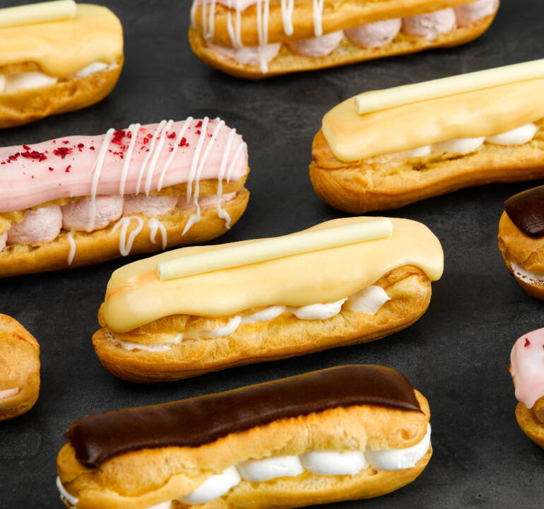 Springtime Éclairs