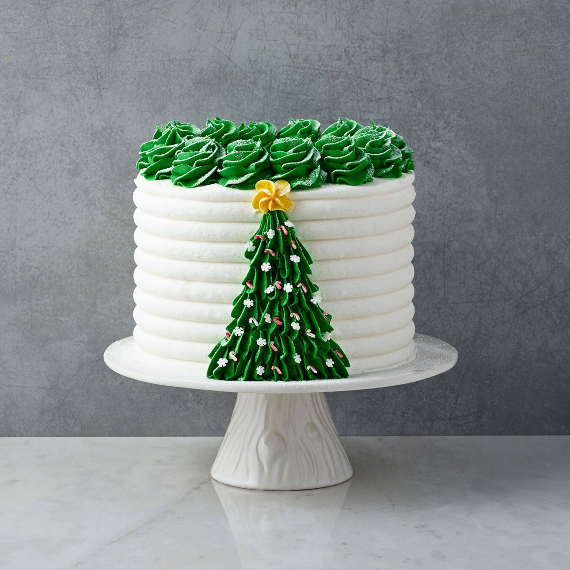 Christmas Tree Cake