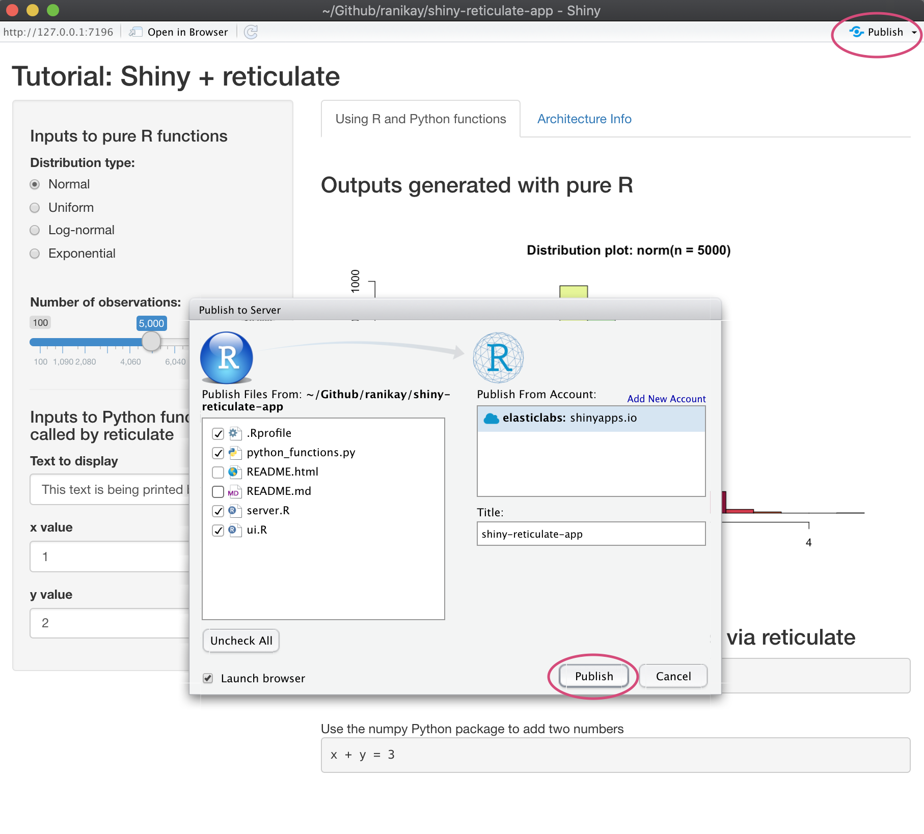 Github Ranikayshiny Reticulate App An End To End Tutorial Creating An R Shiny App That Uses 3374
