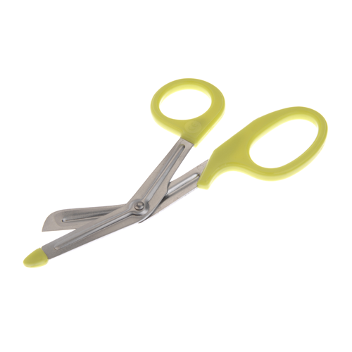 Scissors, Universal Bandage, w/Yellow Plastic Handle, 7 1/8 in | Aspen ...