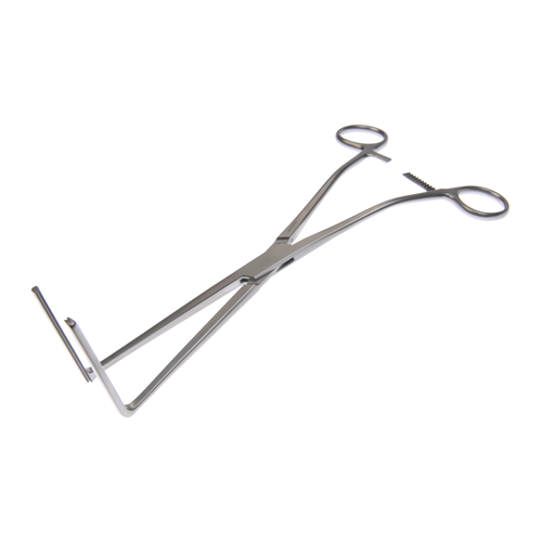 Forceps, Glassman, 3 in Jaw, 90deg Jaw Angle, 9 1/2 in | Aspen Surgical