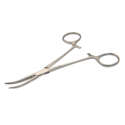 Forceps, Coller-Crile Artery, Curved, Delicate, 5 1/2 in | Aspen Surgical