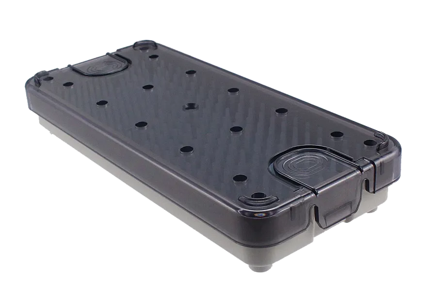 Riley Container; Base Lid & Mat; for 3x6 in Minitainer | Aspen Surgical