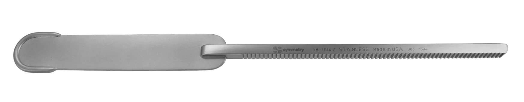 Blade, Universal Ring Retractor, Malleable, 1 in x 5 in | Aspen Surgical