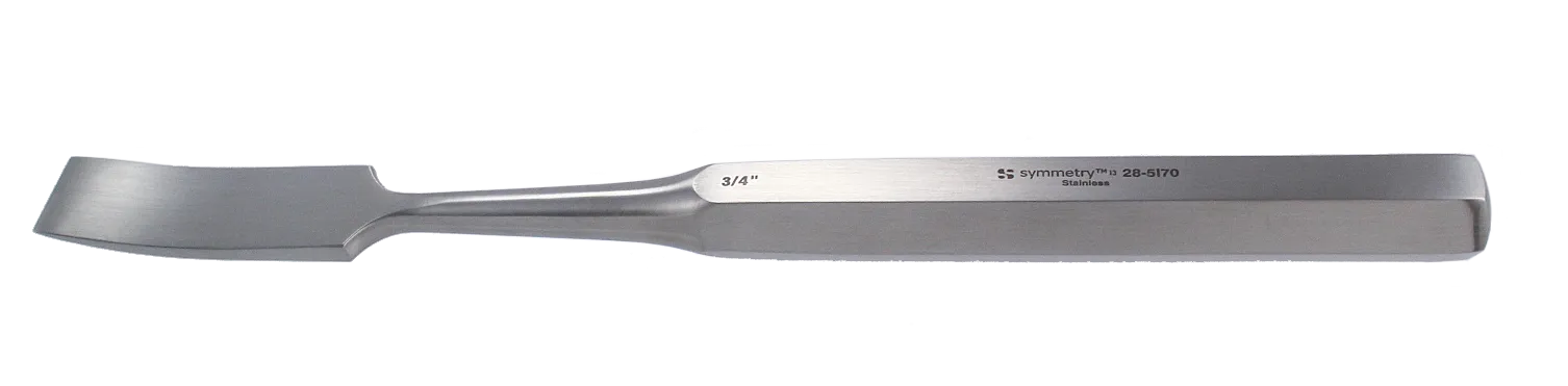 Osteotome, Hibbs, Curved, 3/4 in (19 mm) Wide, 9 1/2 in | Aspen Surgical