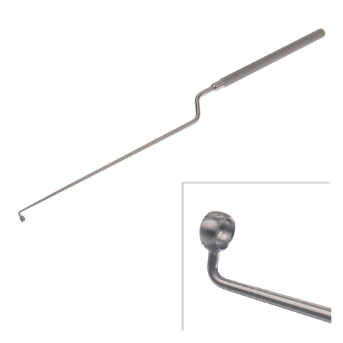 Curette, Hardy Transphenoid, 90deg Angle Up, 3 mm Tip, Bayonet, 9 1/2 ...