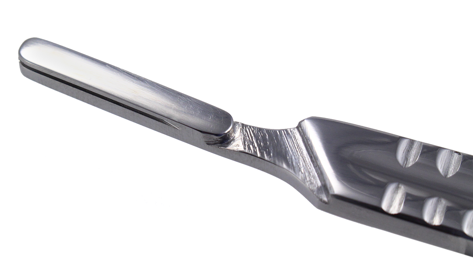 Symmetry Knife Handle; #4; 5 1/4 in; 133 mm; Angled | Aspen Surgical