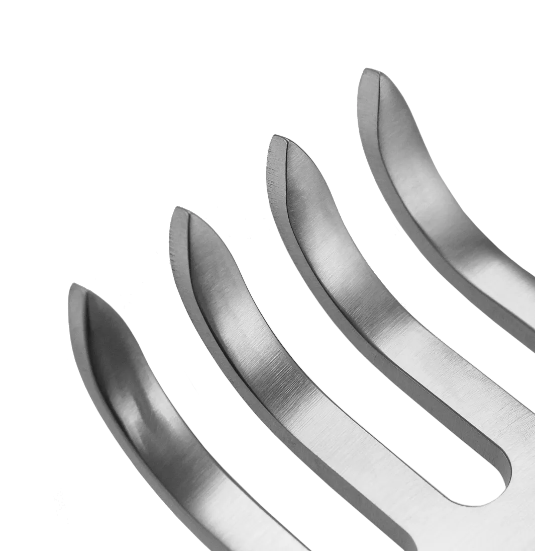 Blade, Scoville Retractor, 4-Prong, 1 5/8 in x 1 1/2 in | Aspen Surgical