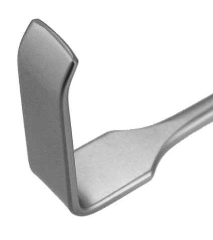 Retractor, Langenbeck Green, 1/4 in x 25 mm Wide, 6 3/4 in | Aspen Surgical
