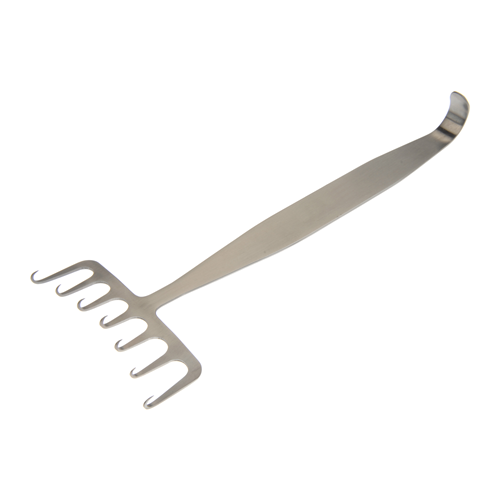 Retractor, Corneal Brow Lift, 7-Prong, 7 3/4 in | Aspen Surgical