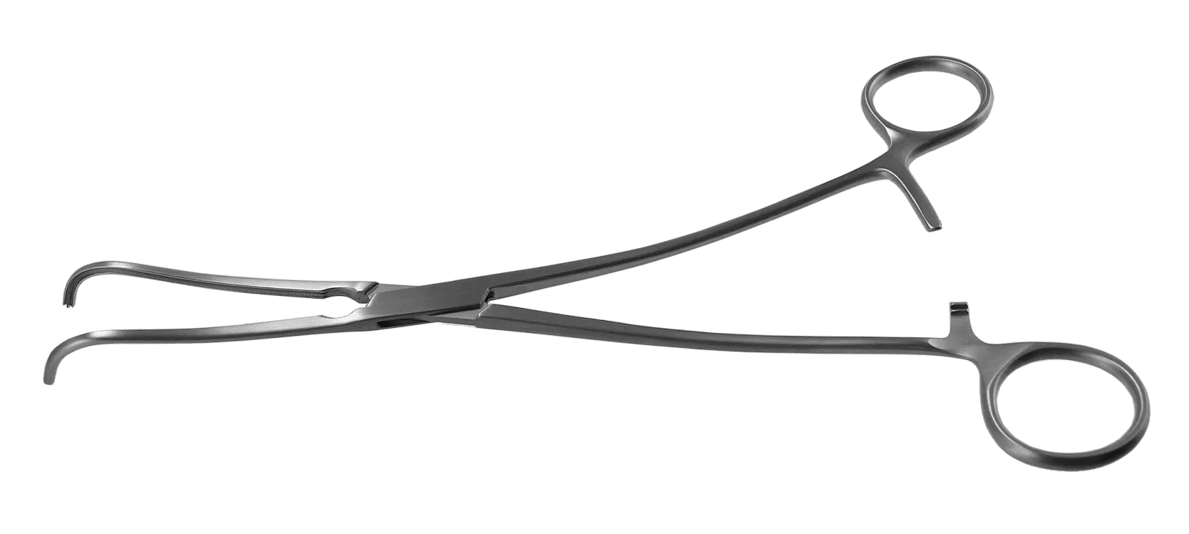 Clamp, Harken, #1 Curve, DeBakey Teeth, 10 in | Aspen Surgical