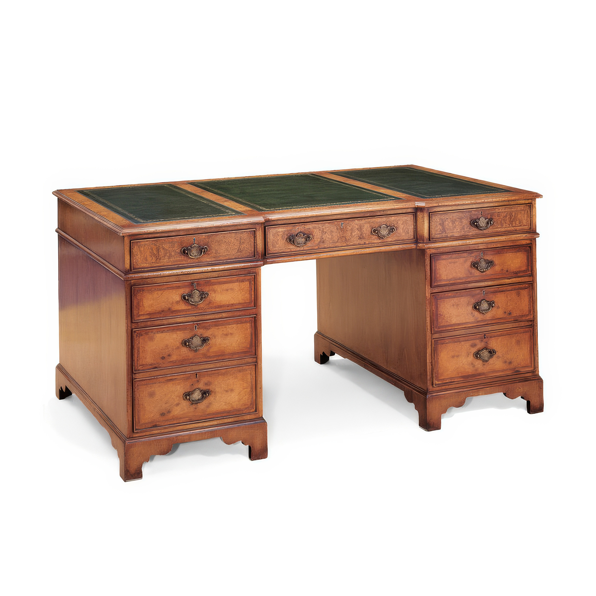 Breakfront Pedestal Desk | Kravet