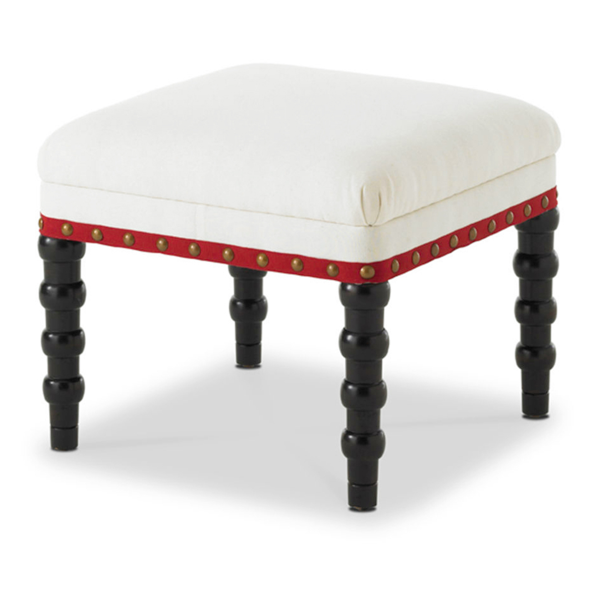 Red Tape Stool-18.5sq | Kravet