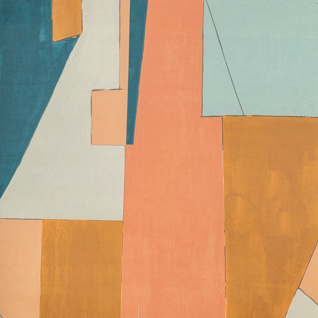 District Paper - Apricot | Kravet